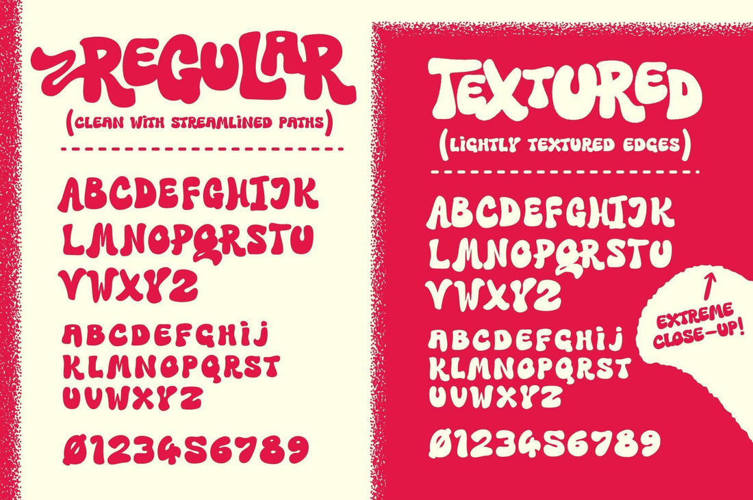 Hells Bells: 1970s Bell Bottom Font by Wingsart Studio