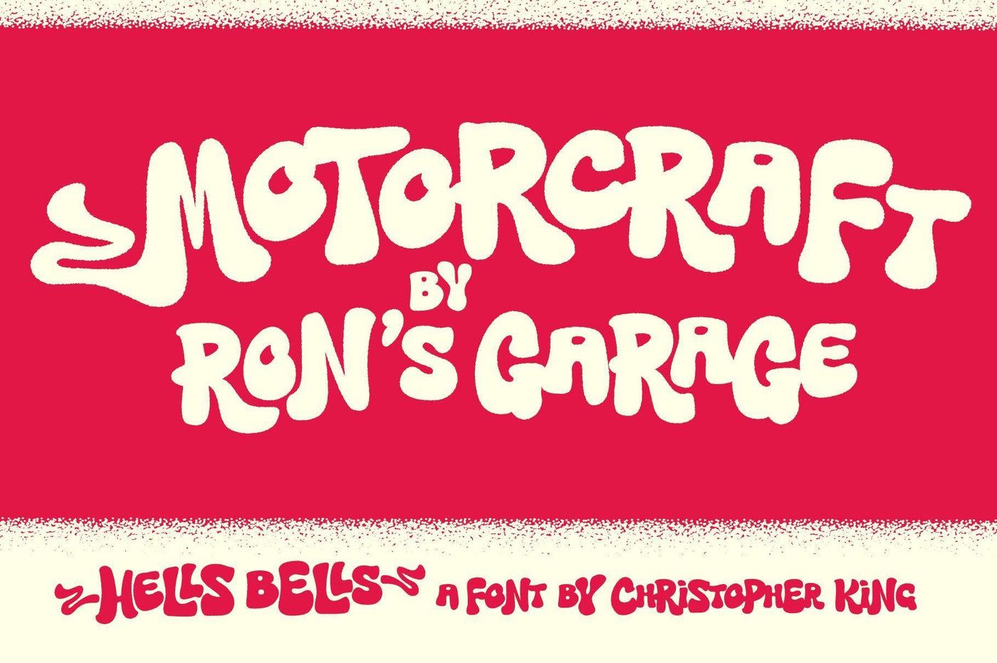 Hells Bells: 1970s Bell Bottom Font by Wingsart Studio