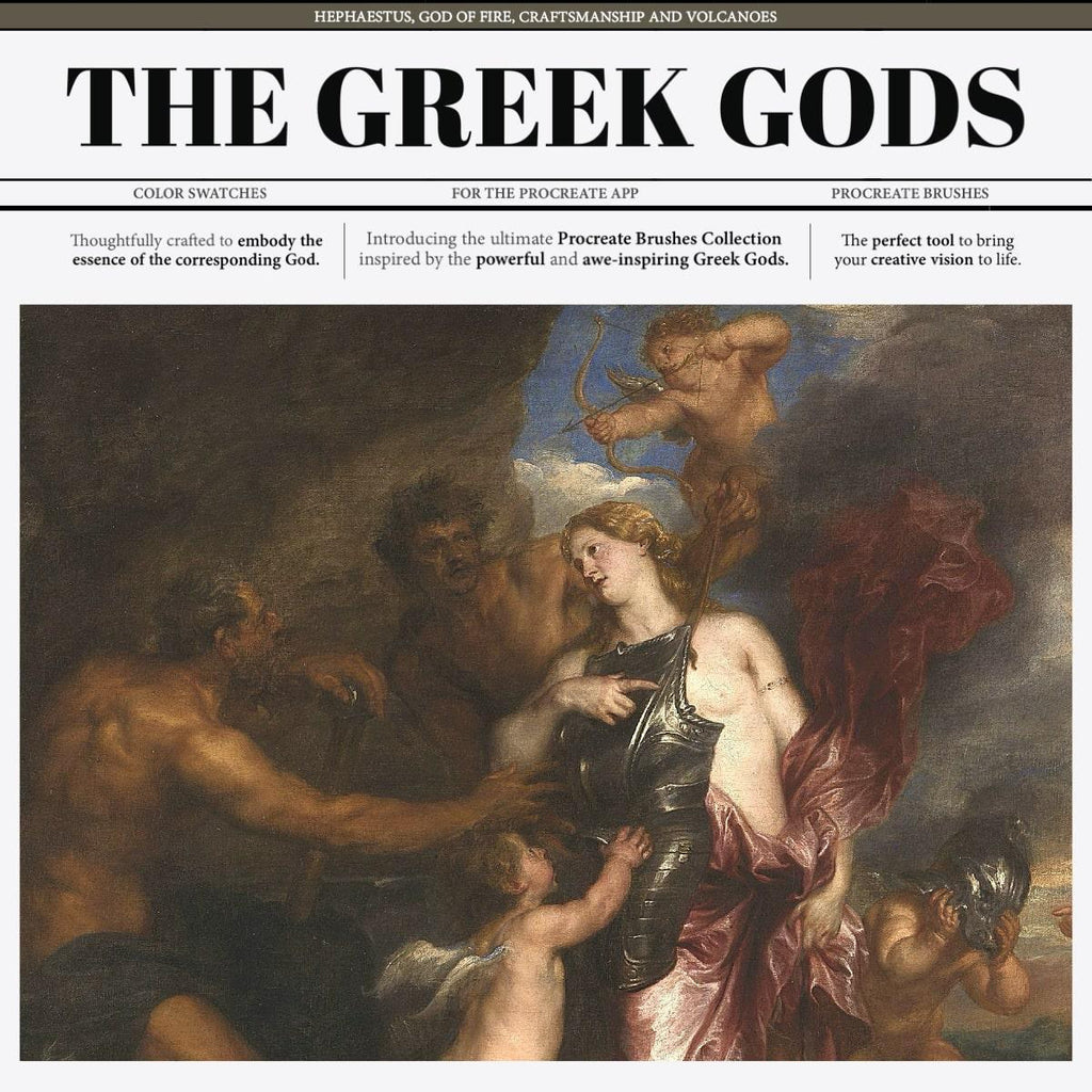 Hephaestus Procreate Kit by Digi Life