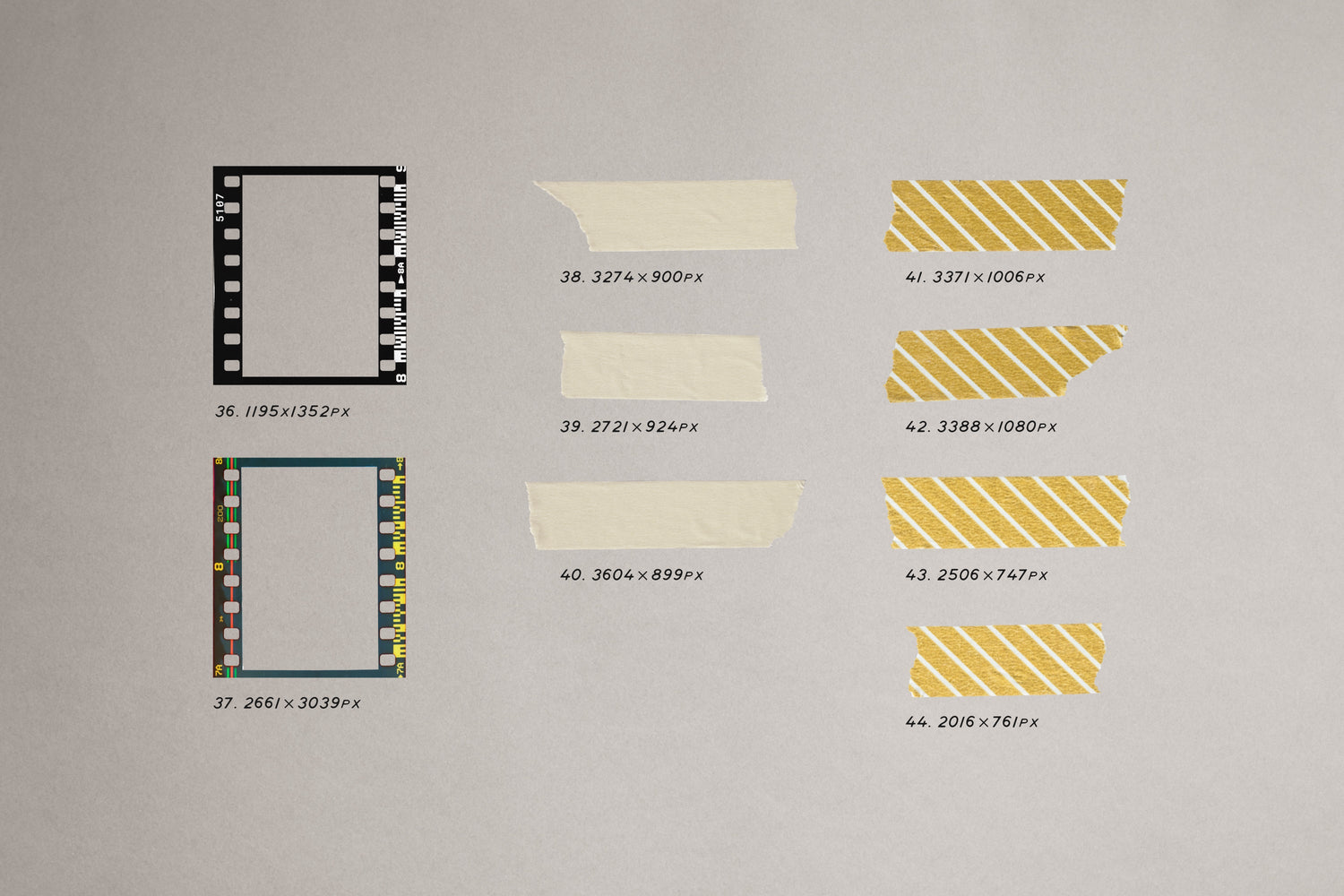 High Quality Film Frames Kit by Sparrow