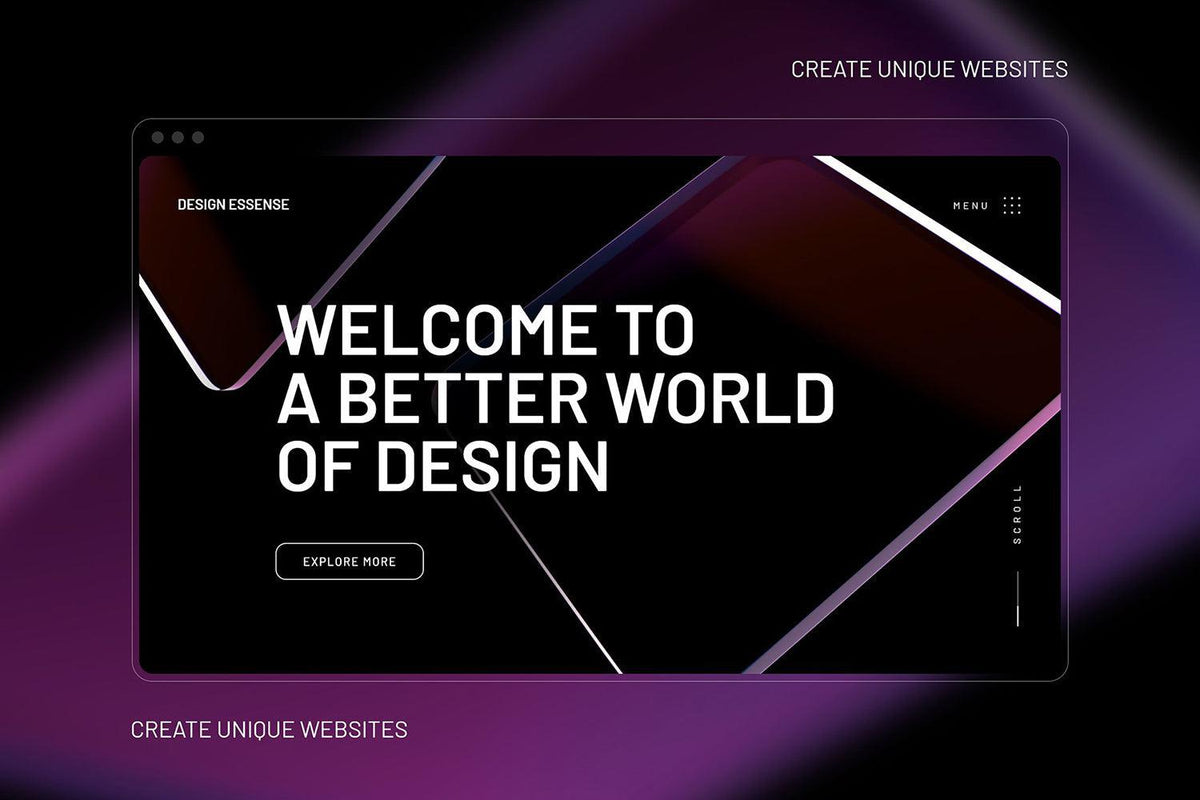 Holo Geometrical 3D Shapes by Designessense