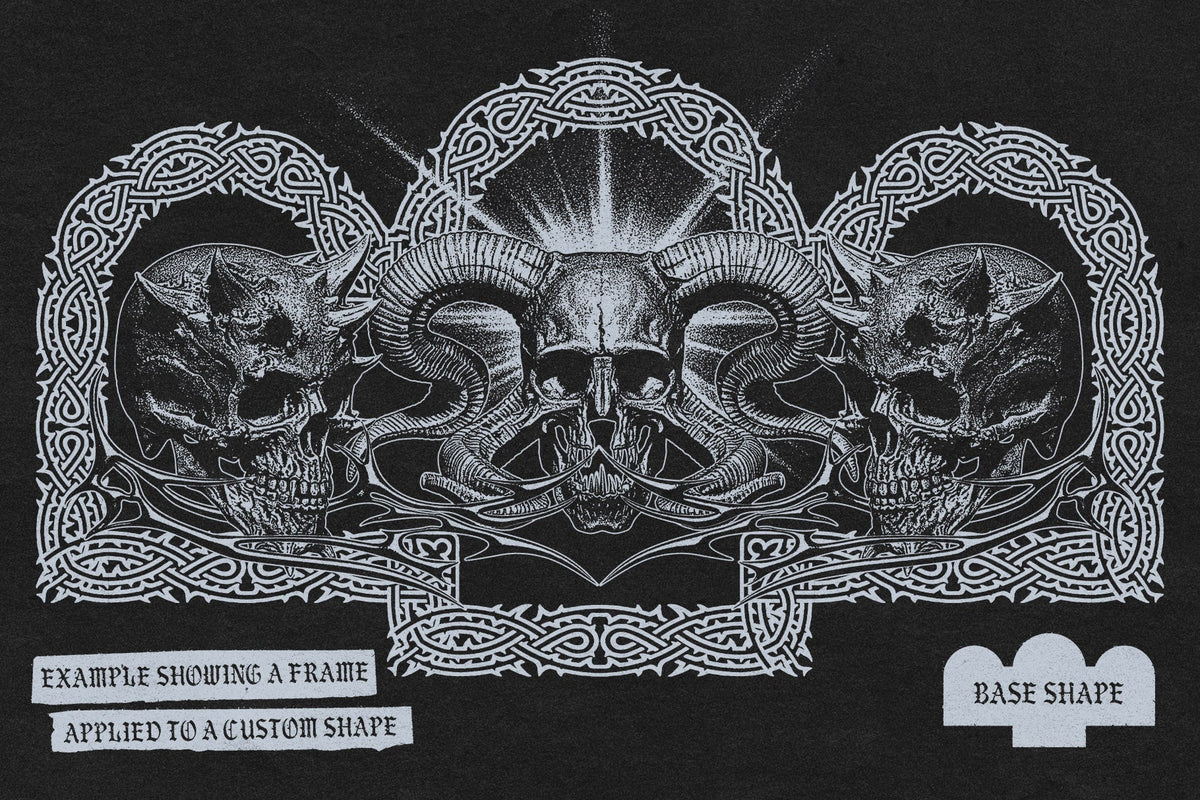 Illustrator Frames Brushes by MiksKS