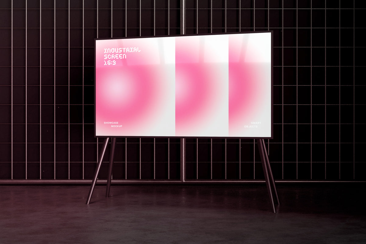 Industrial Screen Mockups by Pixelbuddha