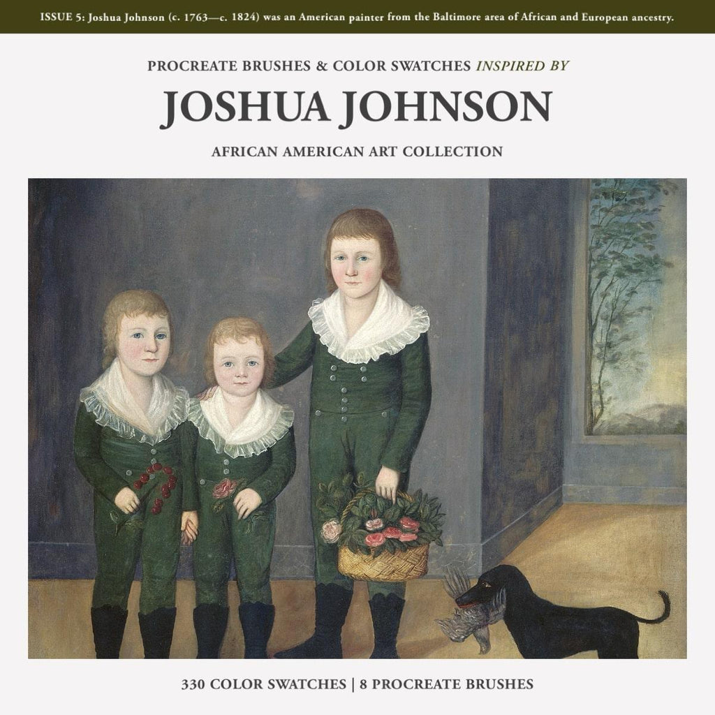 Joshua Johnson Procreate Kit by Digi Life