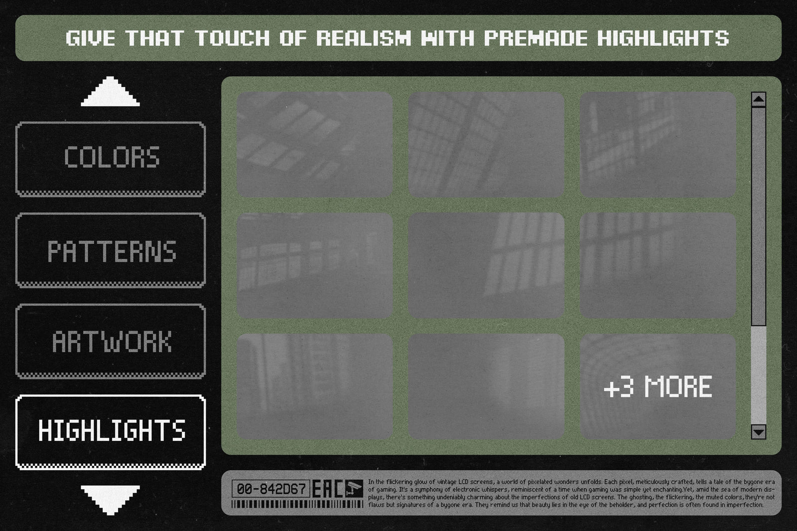 LCD Machine | Photoshop Mockup by God Control
