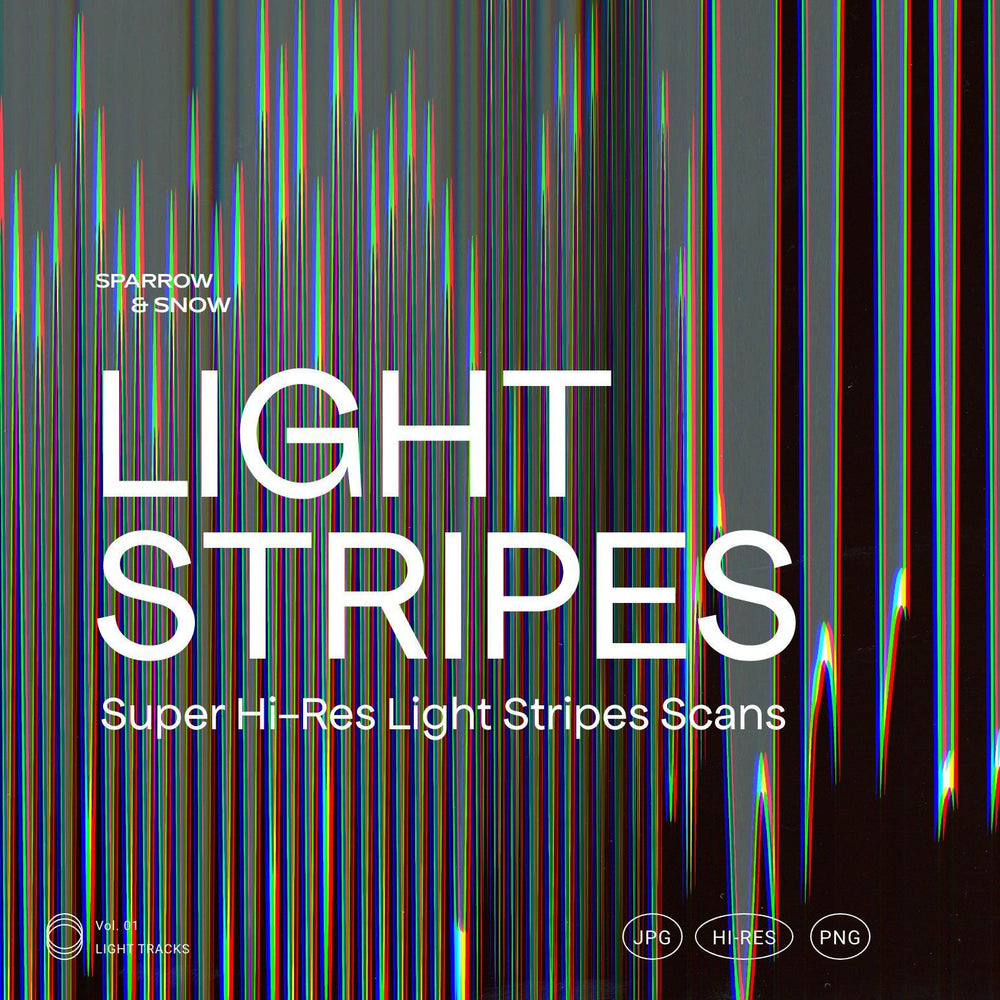 Light Stripes - Hi-Res Light Scans by Sparrow
