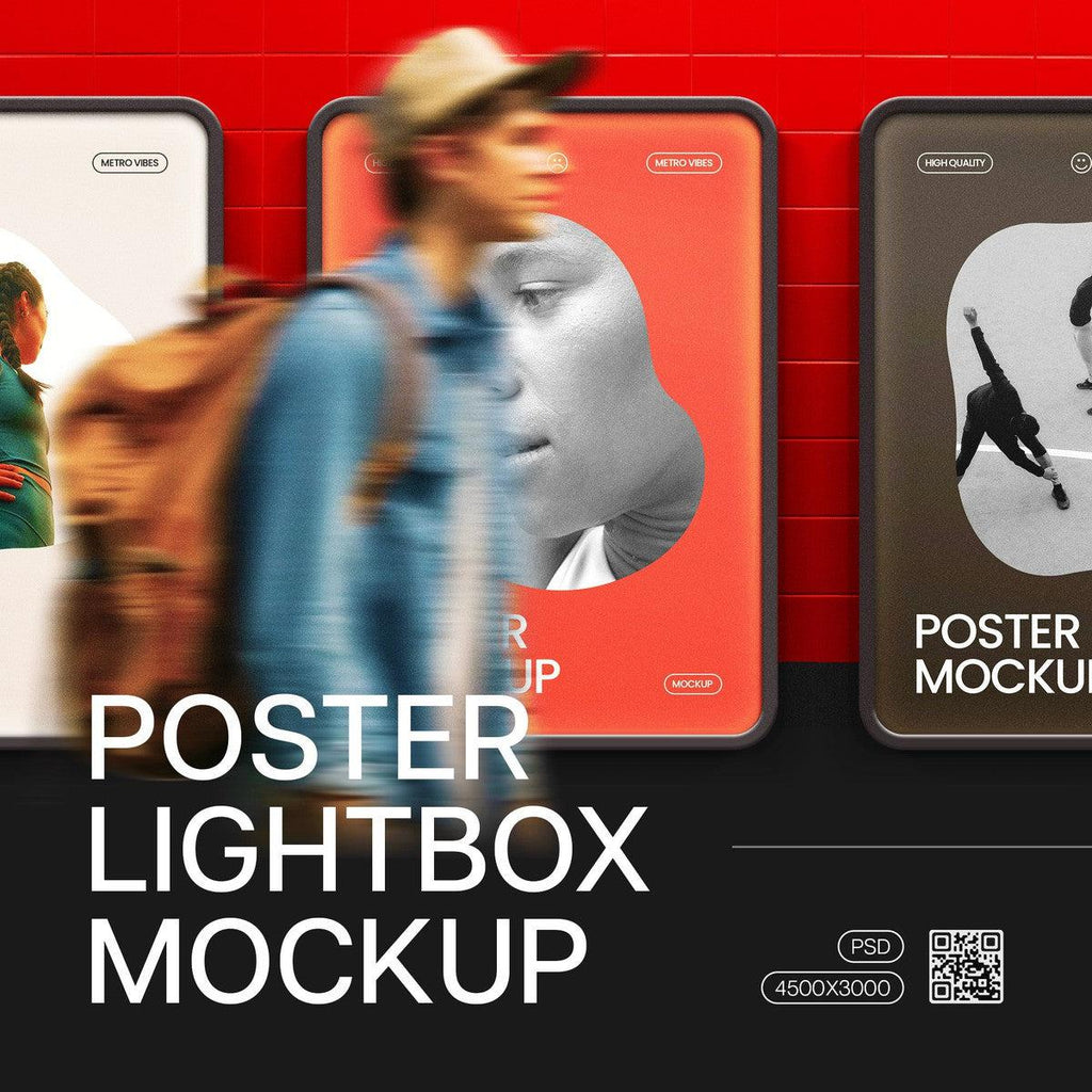Lightbox Poster Mockup Generator by Pixelbuddha