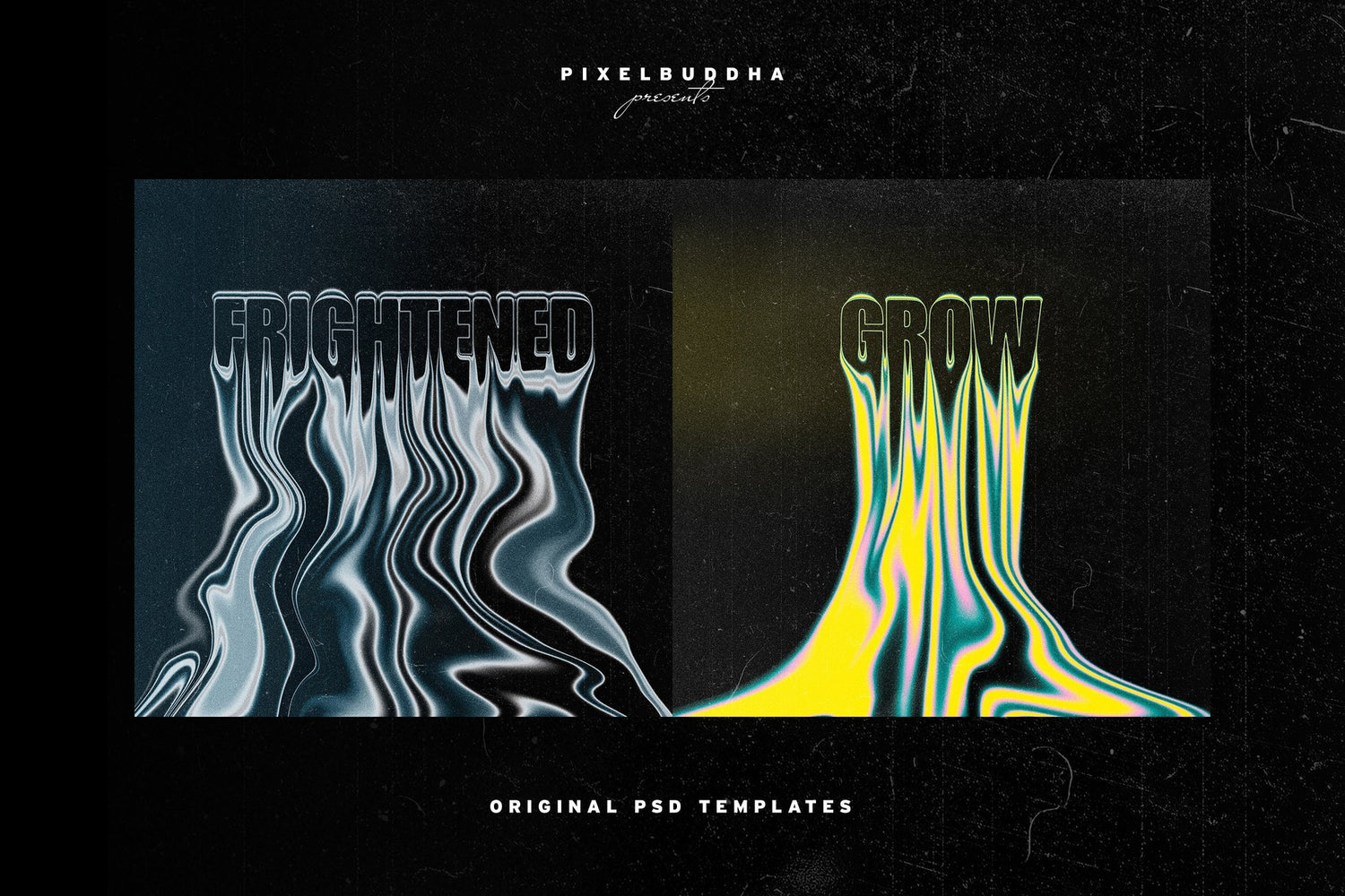 Liquid Text Effects Collection by Pixelbuddha