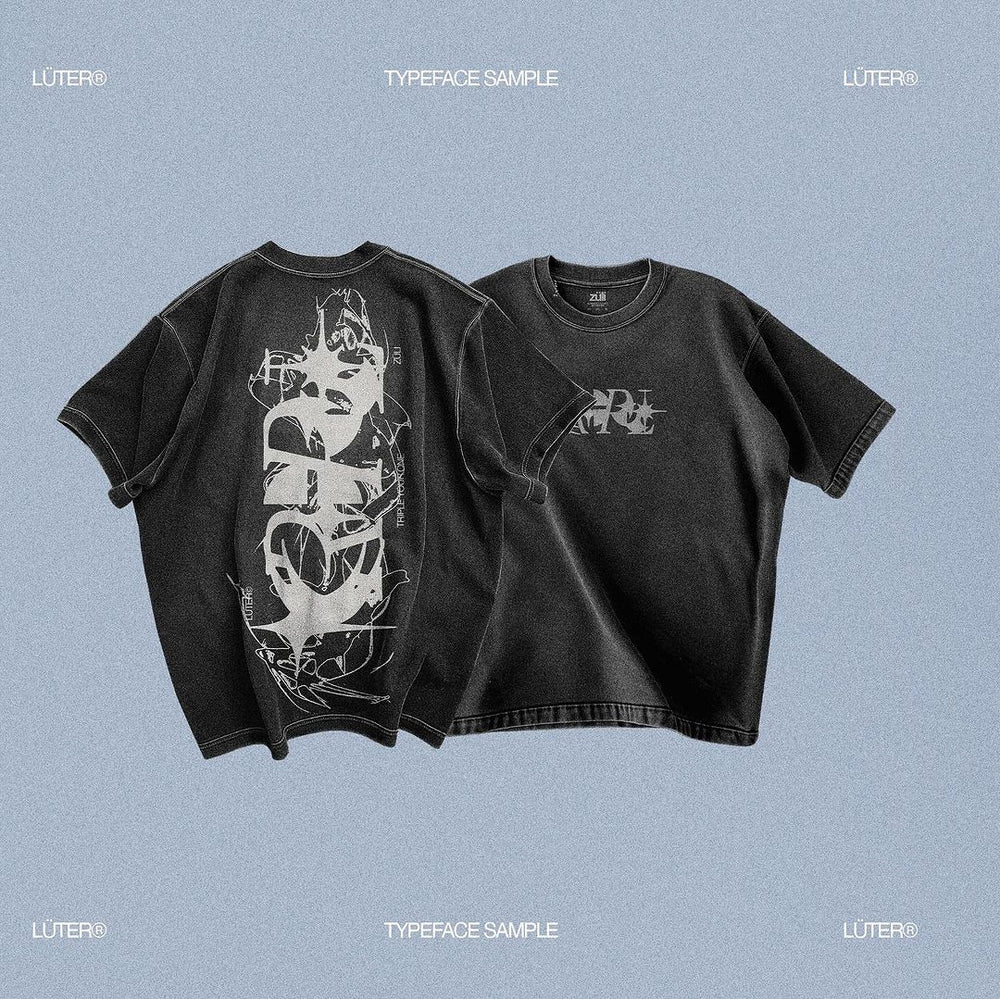 Lüter - Y2k Typeface by Züli