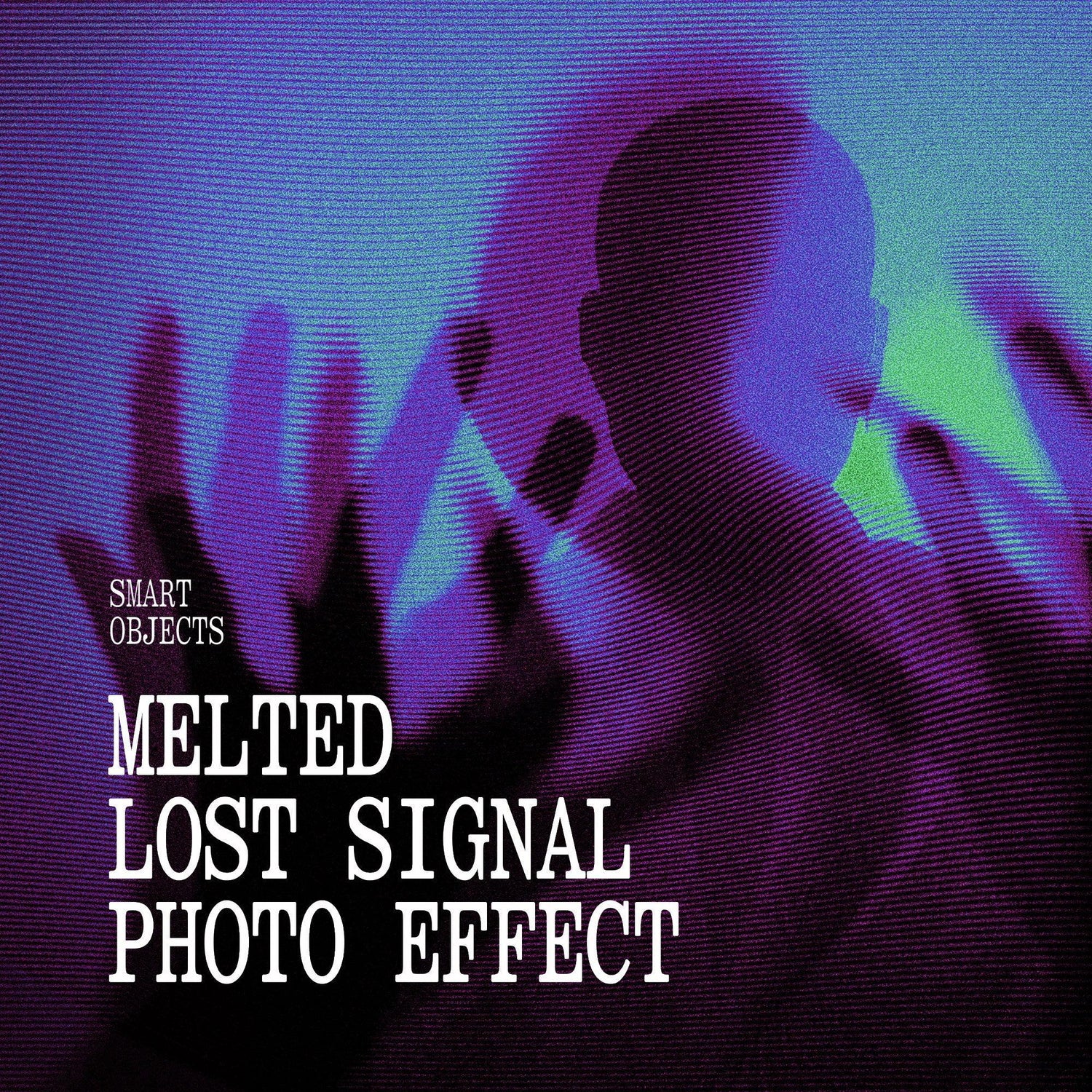 Melted Lost Signal Effect by Pixelbuddha