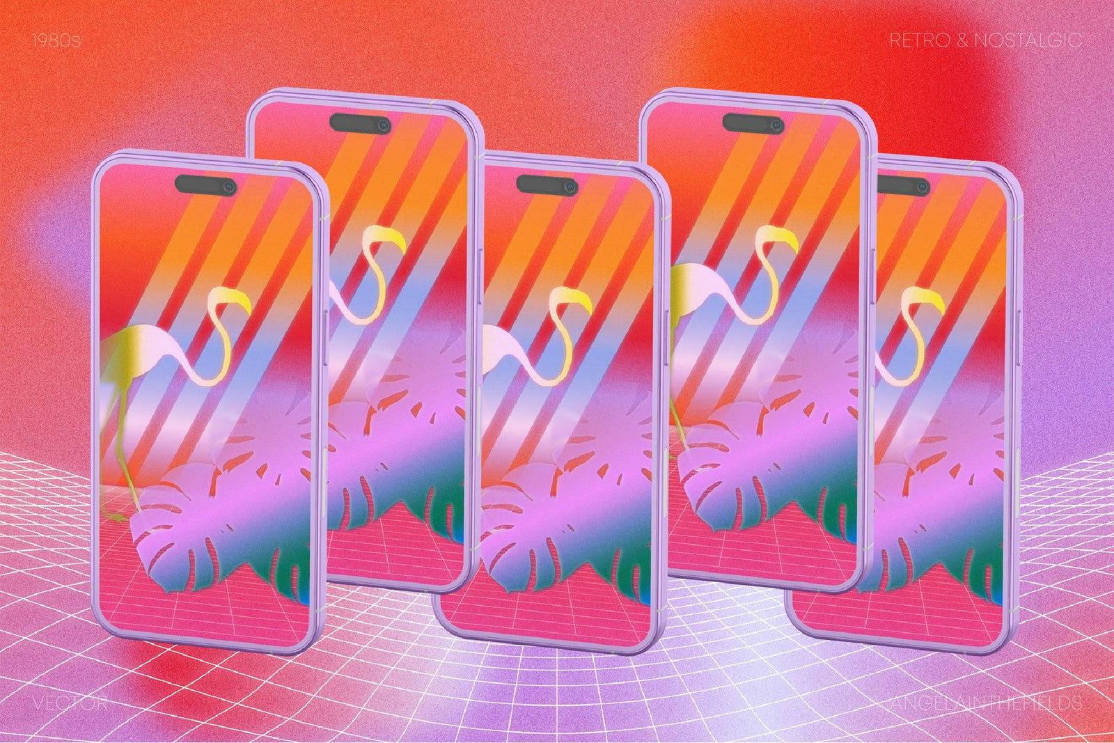 META HORIZONS Vector Elements by angelainthefields