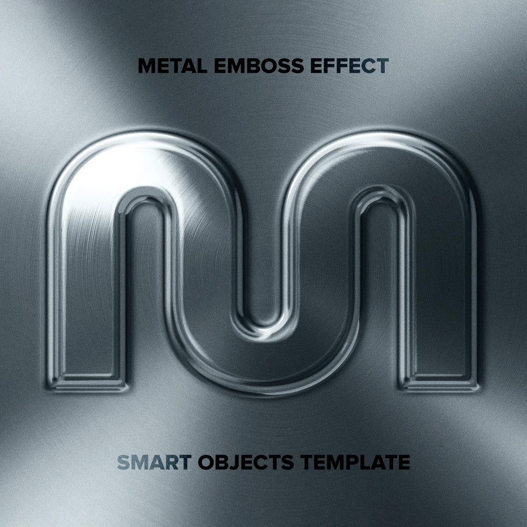 Metal Emboss Logo Effect by Pixelbuddha