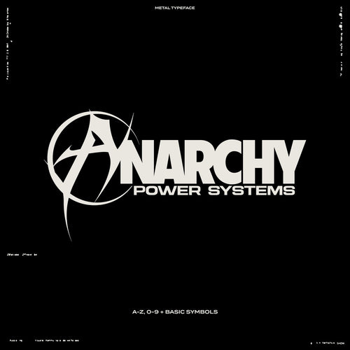 Metal Typeface by HVNTER