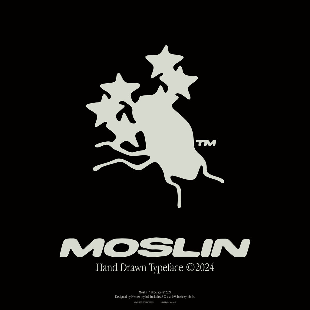 Moslin Typeface by HVNTER