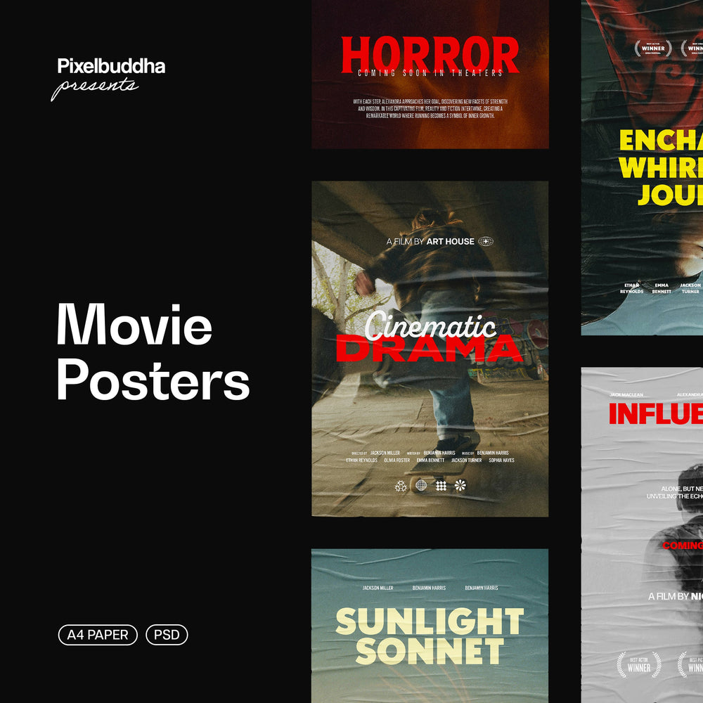 Movie Posters Collection by Pixelbuddha