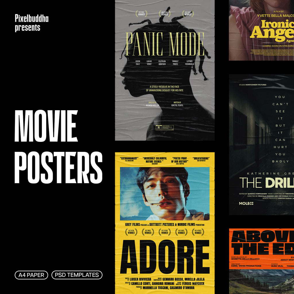 Movie Posters Collection by Pixelbuddha