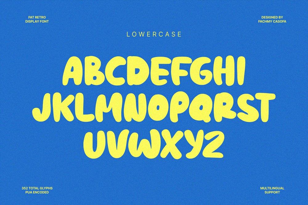 NCL Fatboy Onishuke - Fat Retro Font by Enxyclo Studio
