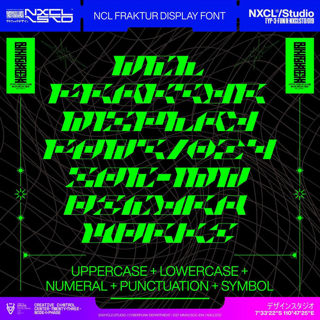 NCL Fraktur by Enxyclo Studio
