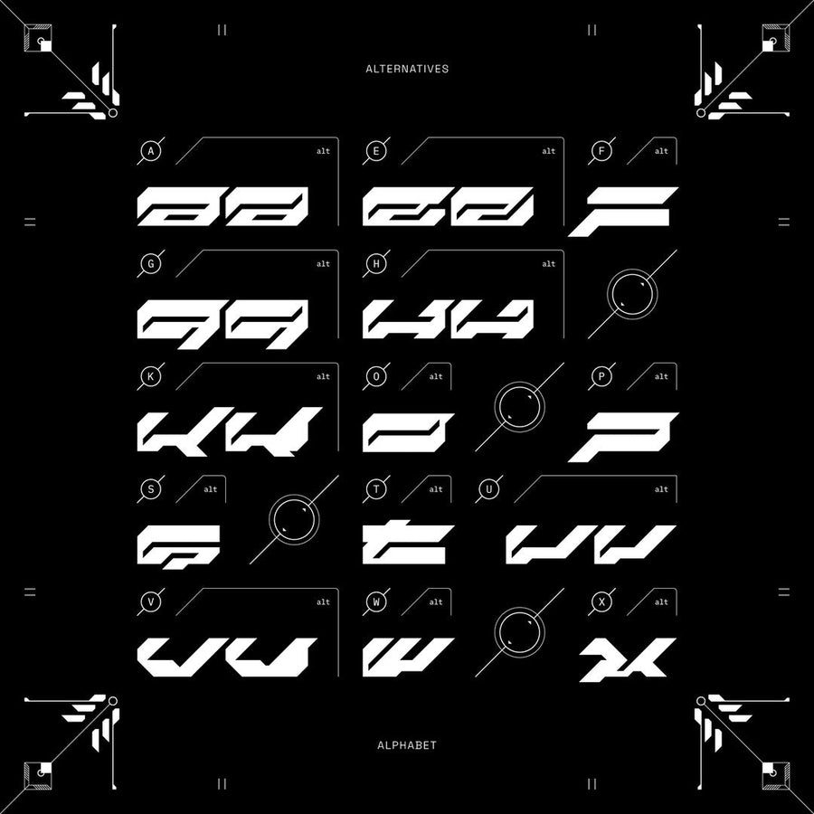 NCL REKRON - Y2K FUTURISTIC TECH FONT by Enxyclo Studio