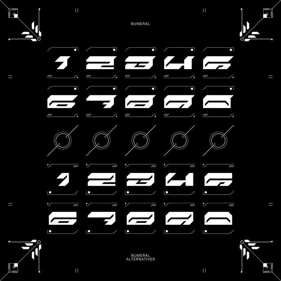 NCL REKRON - Y2K FUTURISTIC TECH FONT by Enxyclo Studio