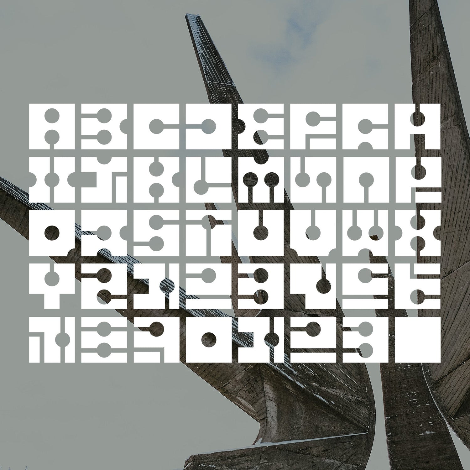Neo Brutalist Display Font by secret-cache