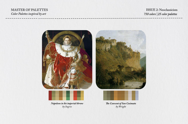 Neoclassicism Procreate Color Palettes by Digi Life