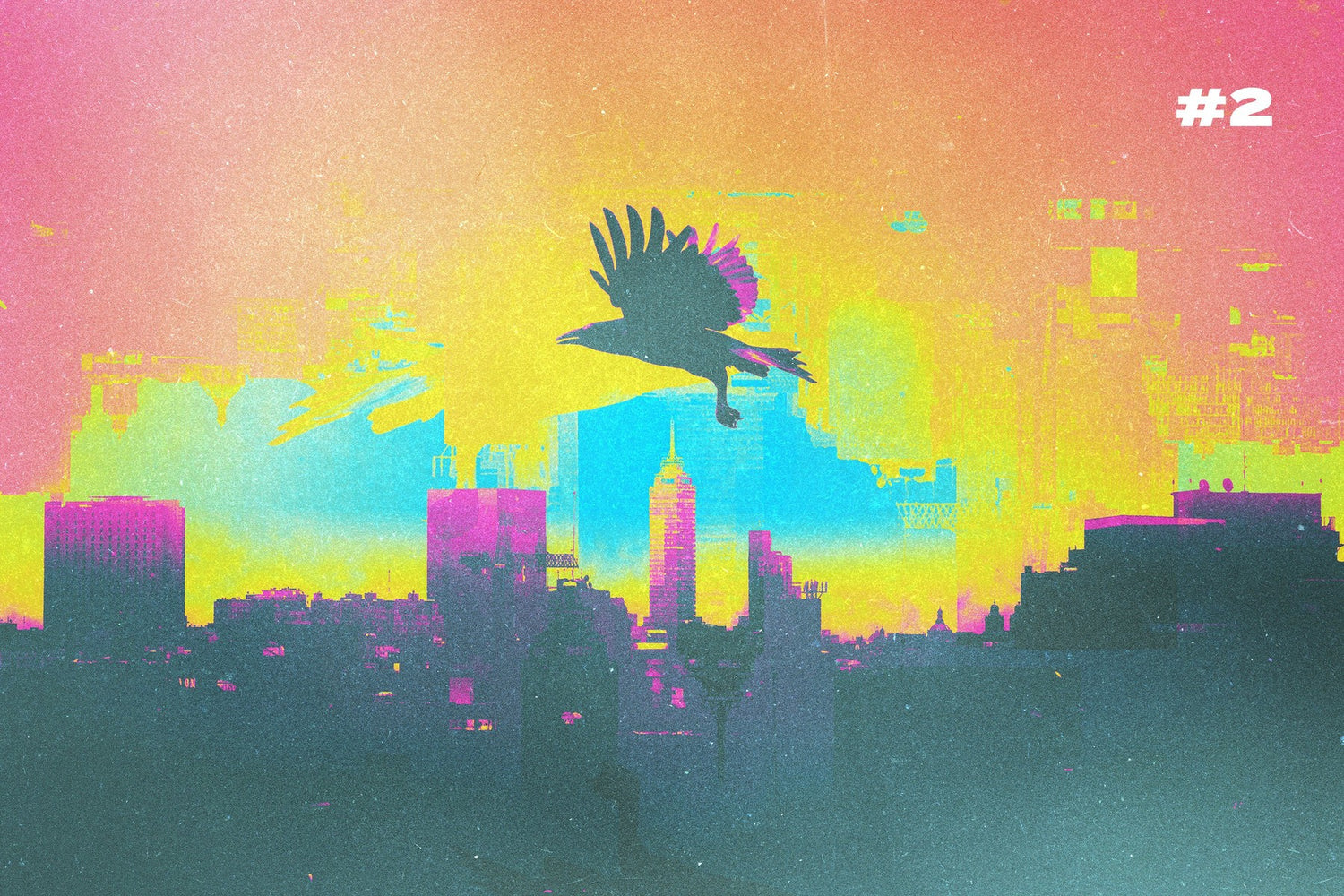 Neon Negative Photo Effect by Pixelbuddha