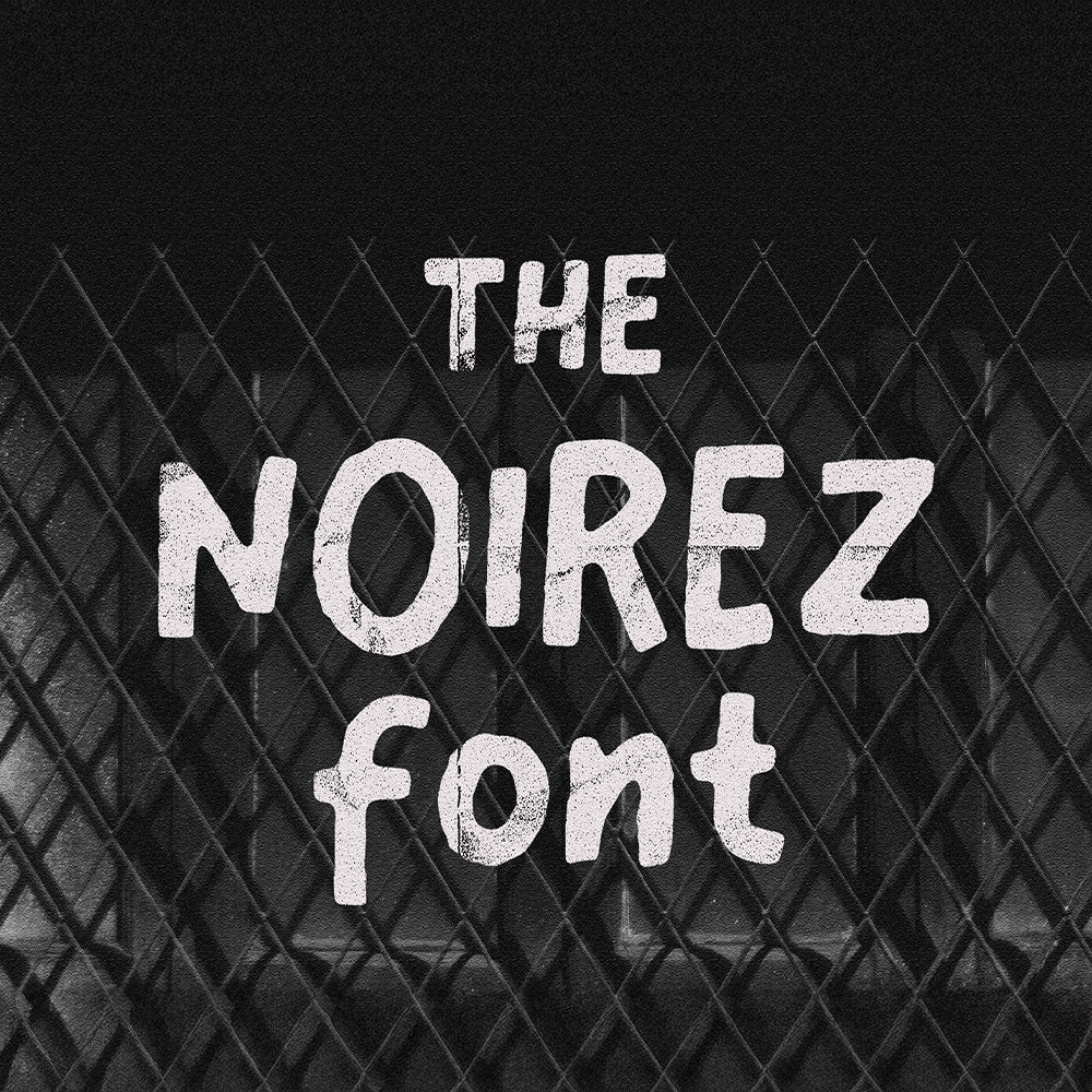 Noirez - Vintage Sans Serif Font by Typeparties