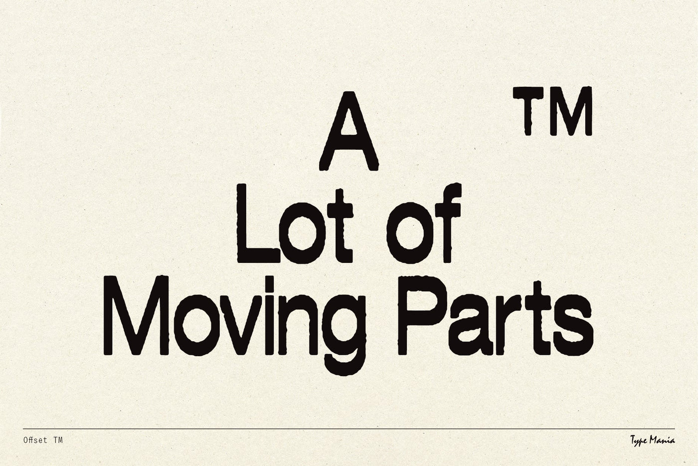 Offset TM by Type Mania