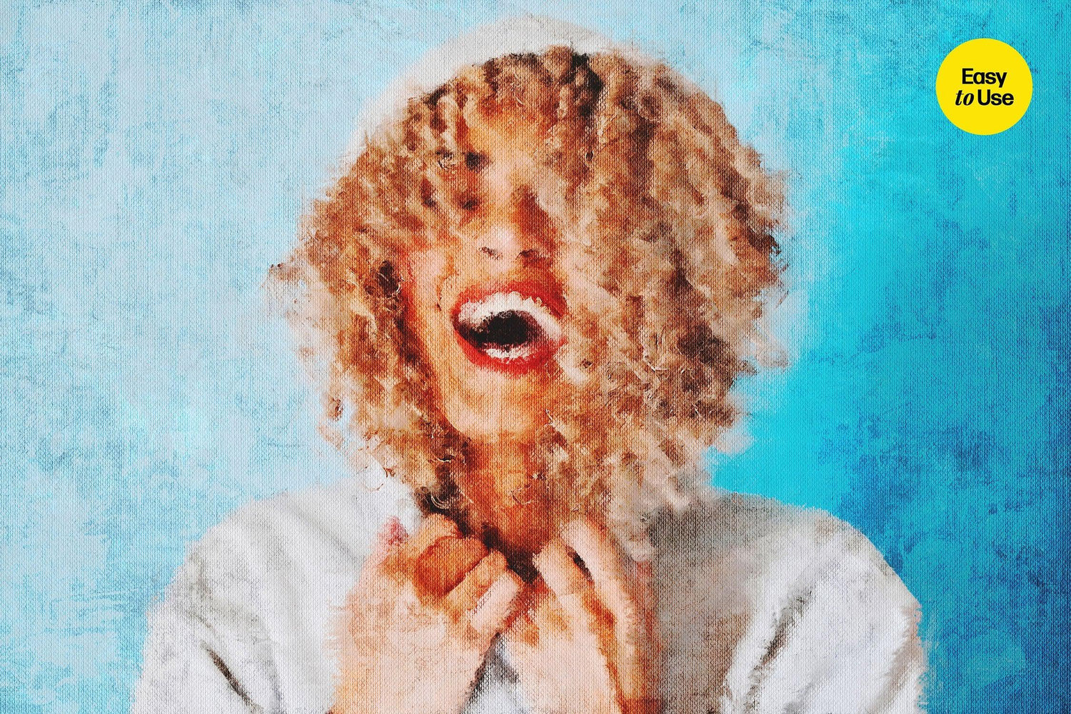 Oil Painting Photo Effect by Pixelbuddha