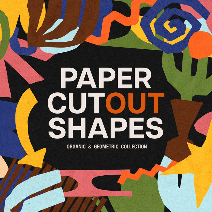 Paper Cut-Out Shapes Collection by Pixelbuddha