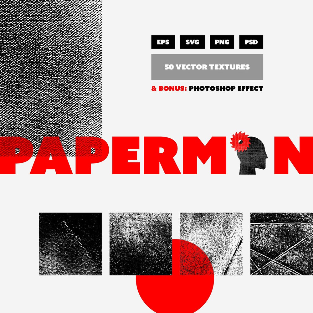 Halftone Textures & Effects — Dot Overlays for Print & Web