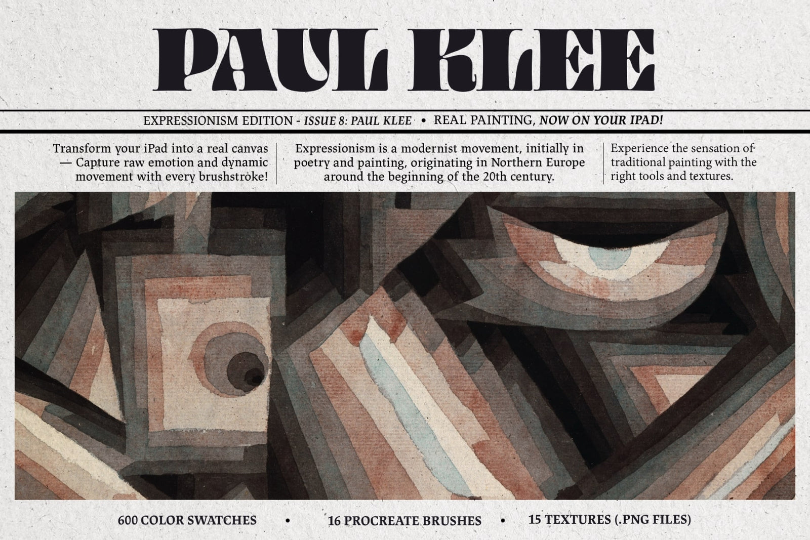 Paul Klee Procreate Kit by Digi Life