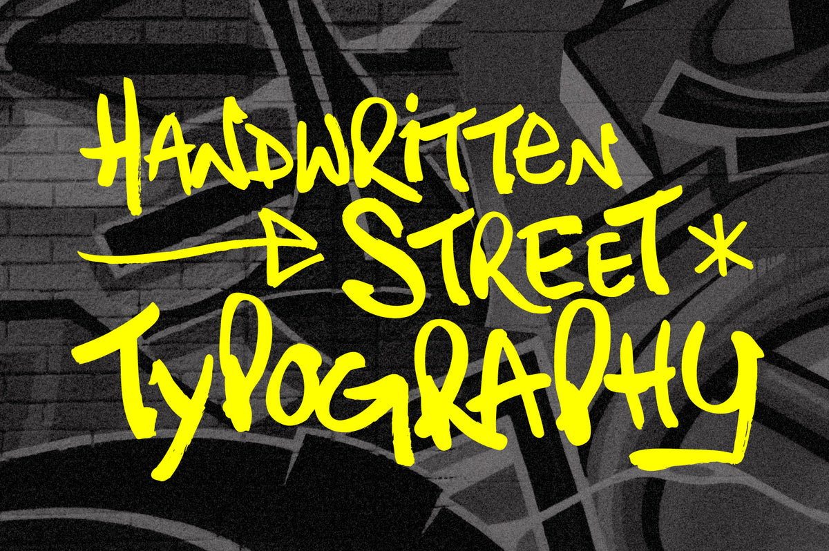 Permanent Park - 1990s Graffiti Inspired Marker Pen Font by Wingsart Studio