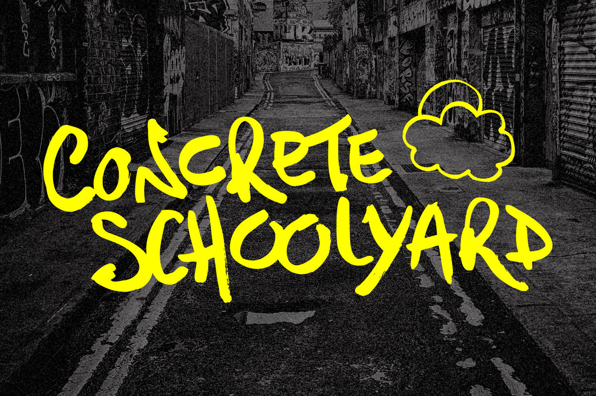 Permanent Park - 1990s Graffiti Inspired Marker Pen Font by Wingsart Studio