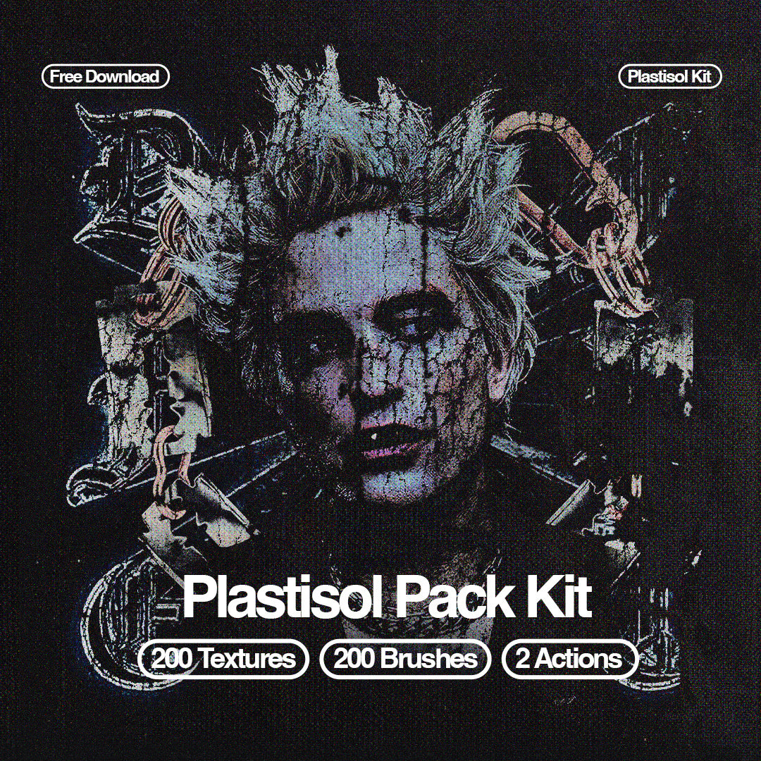Plastisol Pack Kit (Textures & Actions & Brushes) by Züli