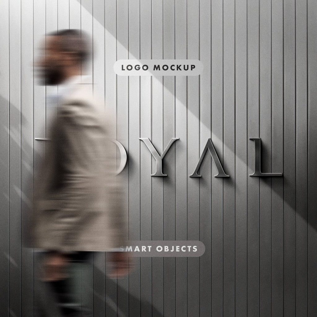 Polished Steel Logo Mockup by Pixelbuddha