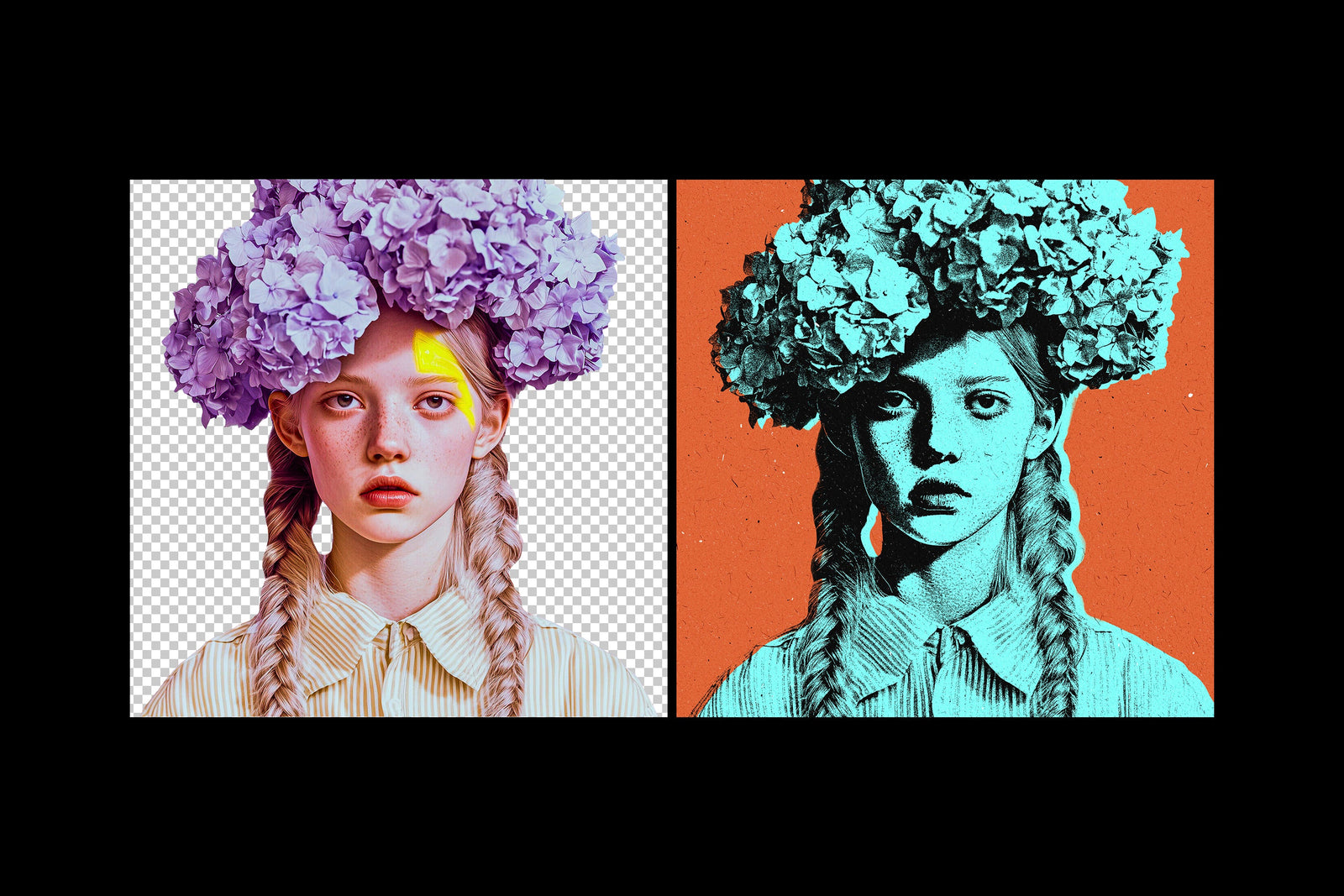 Pop Art Cartoons Photo Effect by Pixelbuddha