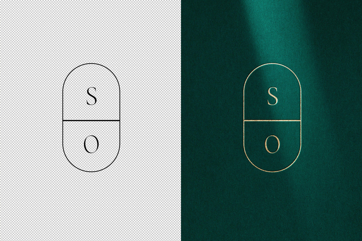 Posh Debossed Logo Mockup by Pixelbuddha