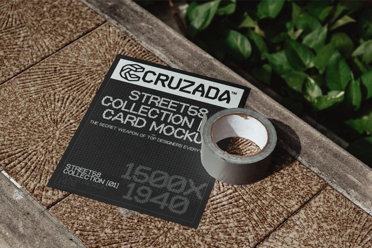 Poster On The Bench Mockup by Cruzada Supply