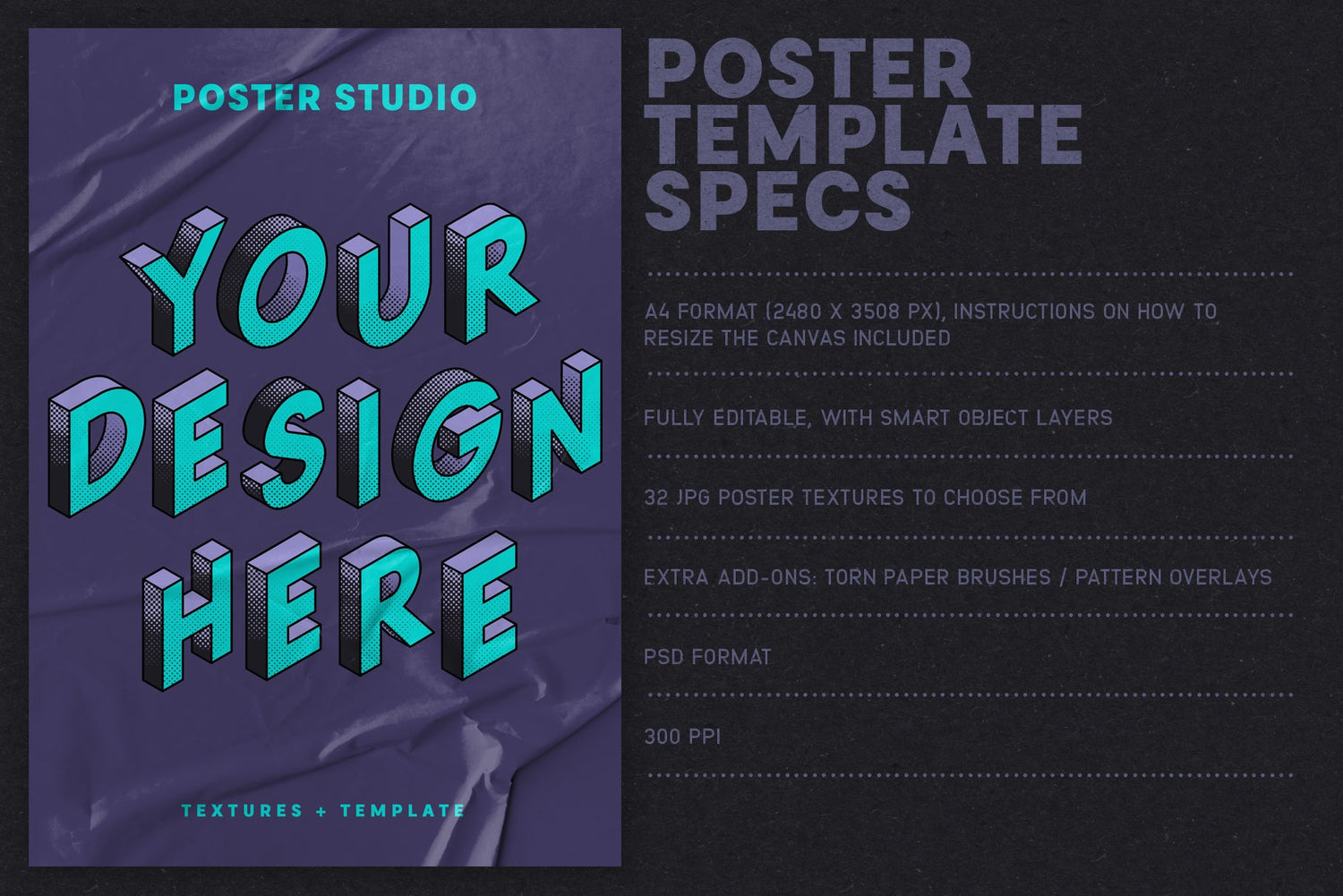 Poster Studio for Photoshop by MiksKS