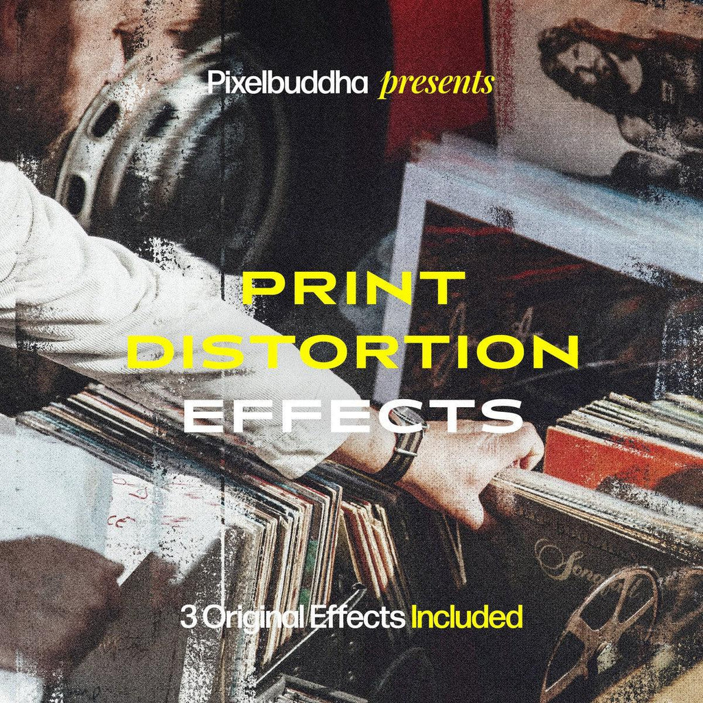 Print Distortion Effects by Pixelbuddha