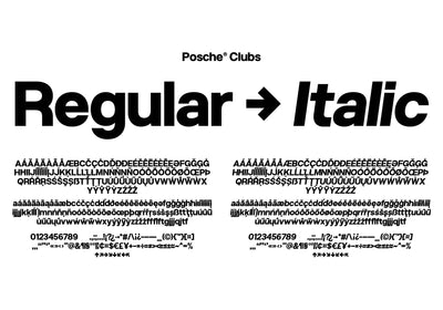 PS Clubs | Display Typeface by Posche Type