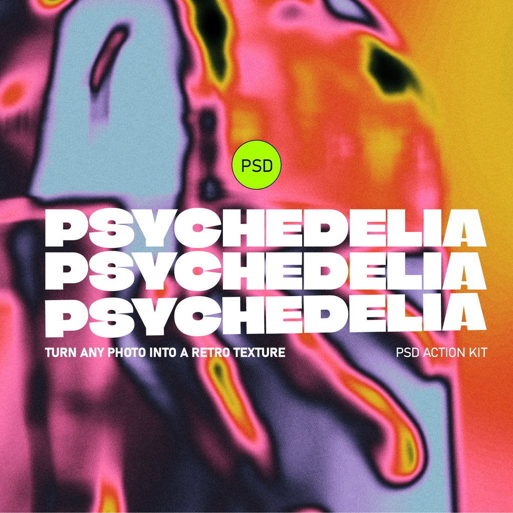 Psychedelic Texture Kit by angelainthefields