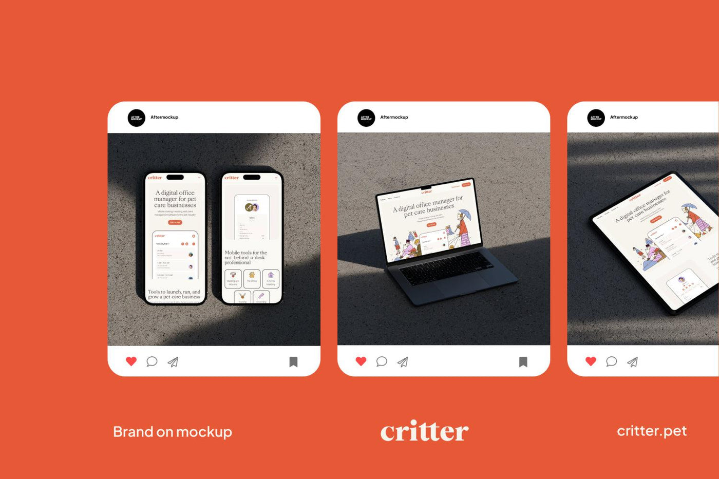 Refina Device Mockups by Aftermockup
