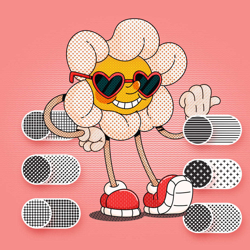 Halftone Textures & Effects — Dot Overlays for Print & Web