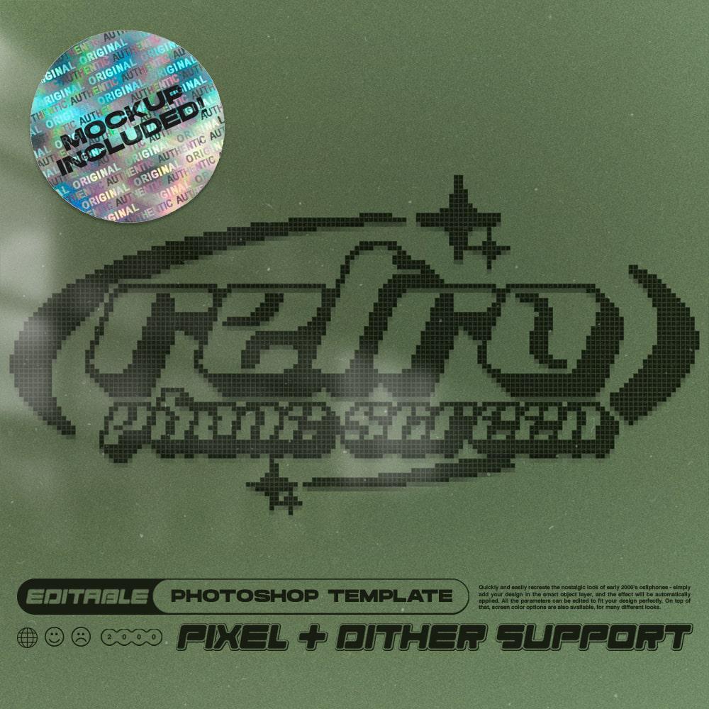 Retro Phone Screen Effect by MiksKS