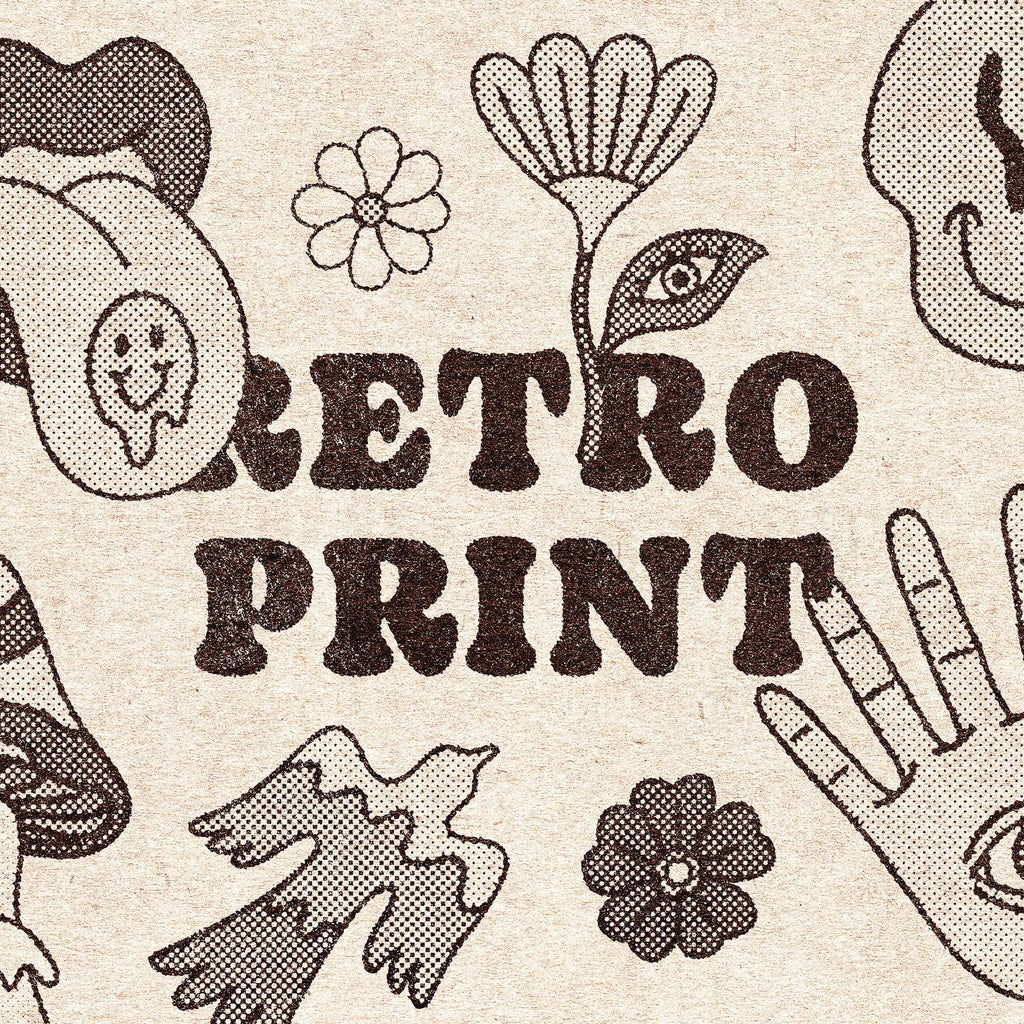 Retro Print Effect by Pixelbuddha