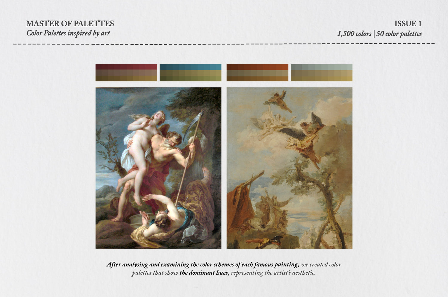 Rococo Procreate Color Palettes by Digi Life