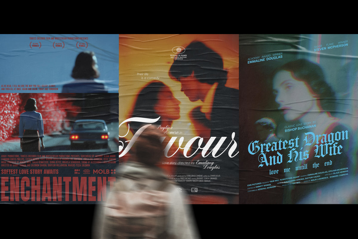 Romantic Movie Posters Collection by Pixelbuddha